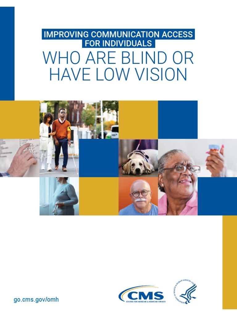 Visual Sensory Disabilities Brochure-508c | PDF | Visual Impairment ...