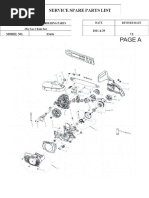 General Auger Parts Diagram | PDF | Carburetor | Screw