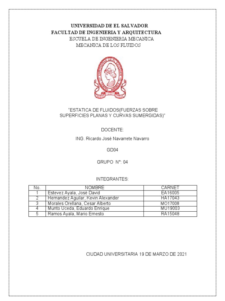 GD04 Grupo4 D4 | PDF | Presión | Fuerza
