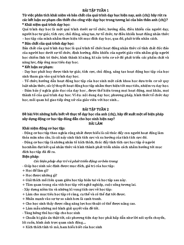 TH C Hành LLDH | PDF