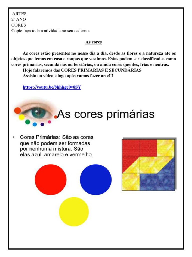 As Cores Primarias | PDF