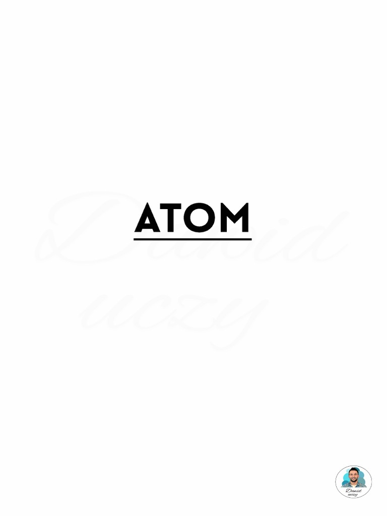 Atom 2 | PDF