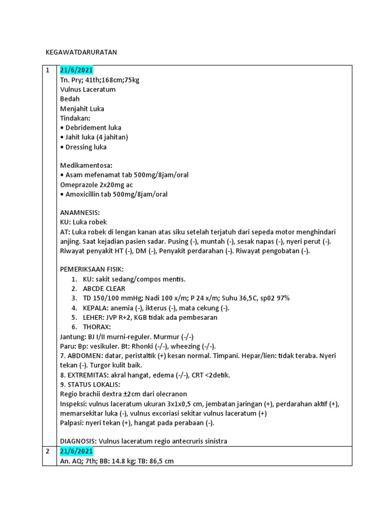 Borang IGD-pkm | PDF
