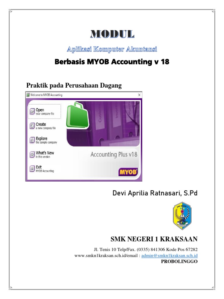 Modul Myob - PT Jayatama | PDF