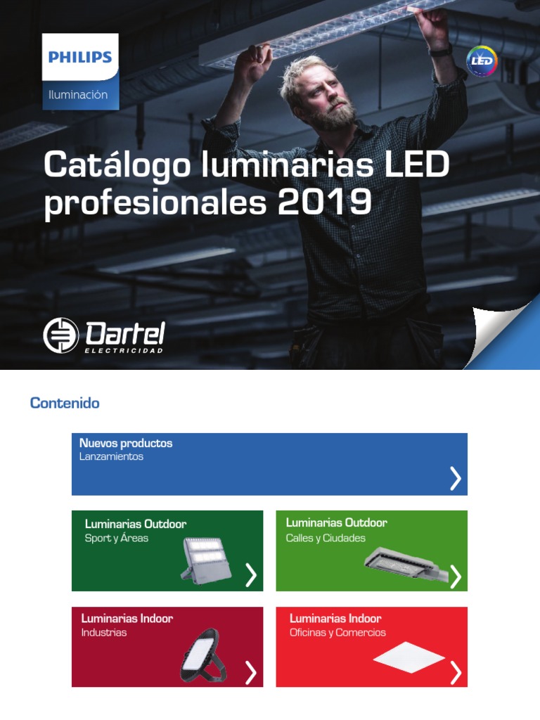 Catalogo Philips | PDF | Diodo emisor de luz | Uso eficiente de energía