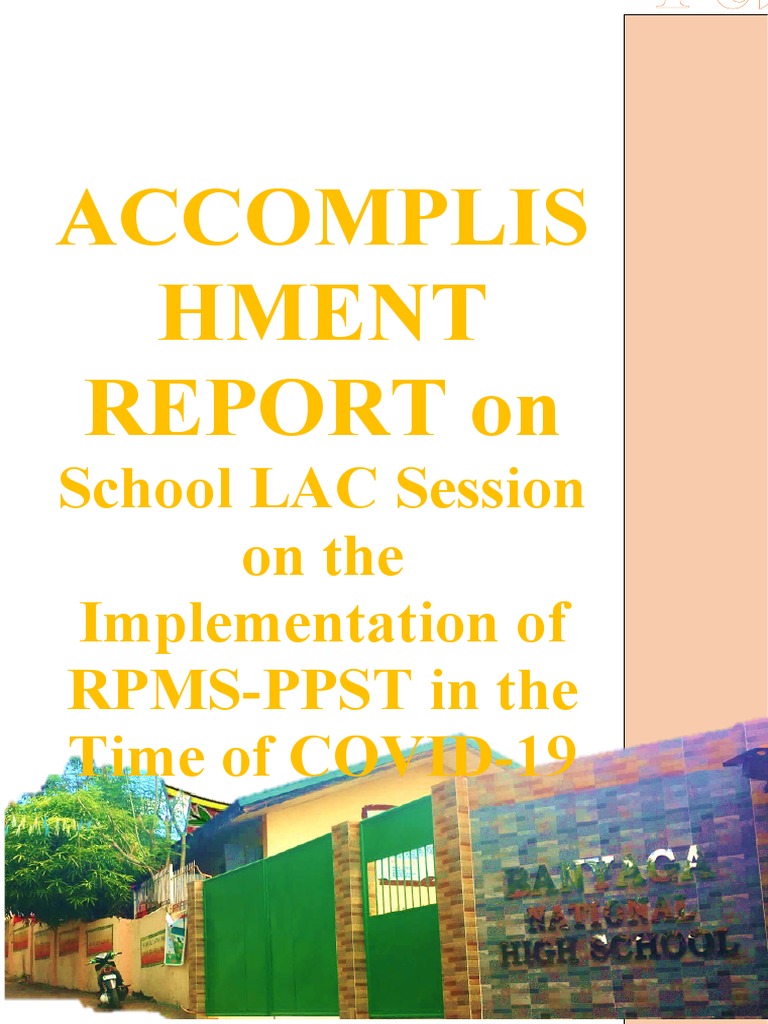 Lac Session Rpms Reorientation | PDF | Teachers | Performance Appraisal