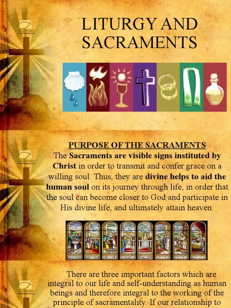 Liturgy and Sacraments Continuation | PDF | Eucharist | Sacraments