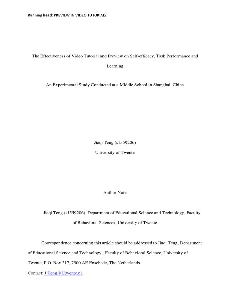 Video Tutorials | PDF