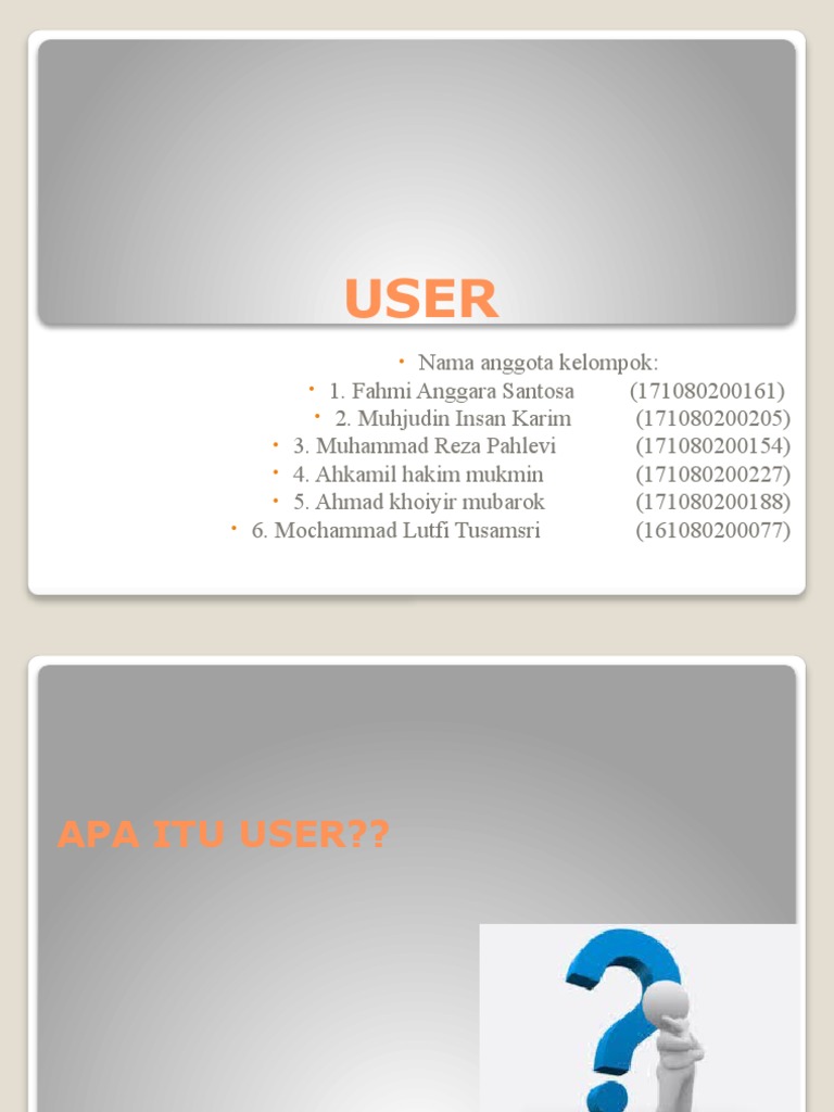 Users | PDF