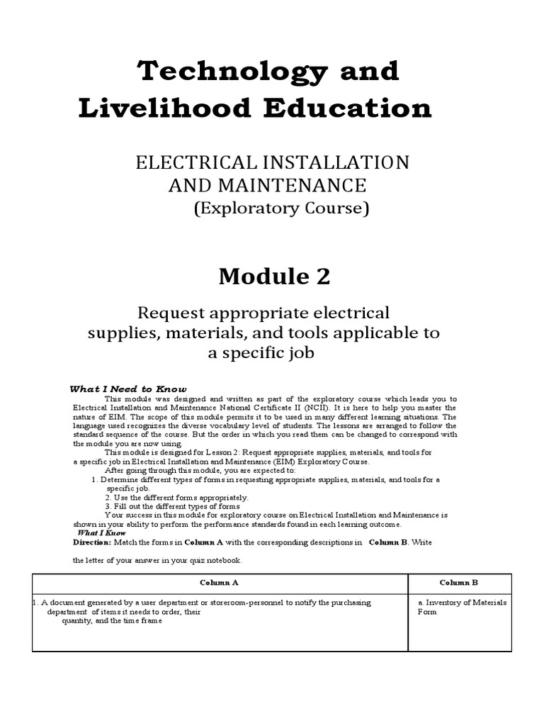 Tle 8 Q2 Mod.2 | PDF