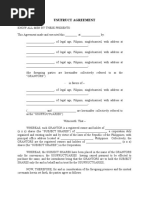 Contract-Of-Usufruct Sample | PDF | Private Law | Environmental Law