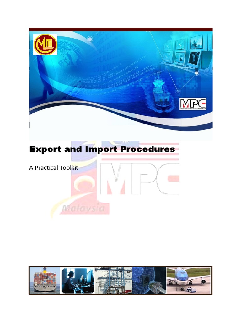MPC Guidebook On Imp & Exp Procedures - Final Draft 25 Sep 2013 | PDF ...