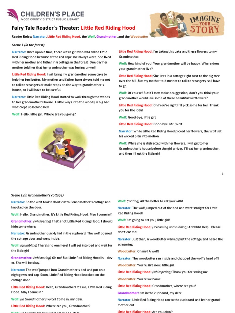 Little Red Riding Hood Readers Theatre | PDF | Little Red Riding Hood