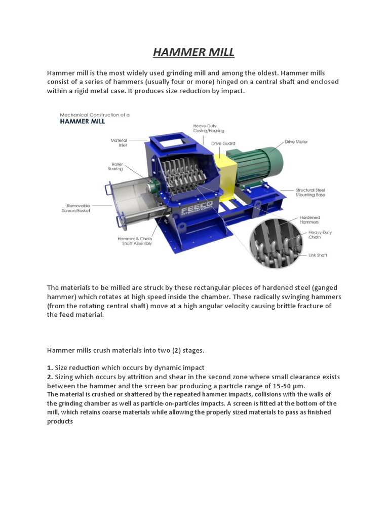 Hammer Mill | PDF