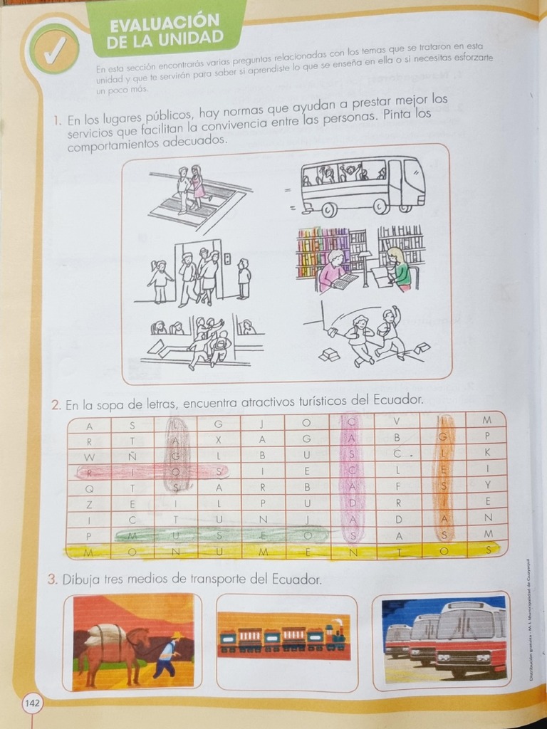 Soc - Repaso de Unidad - Pag 142 A 147 - Angie Jara - 3ero | PDF