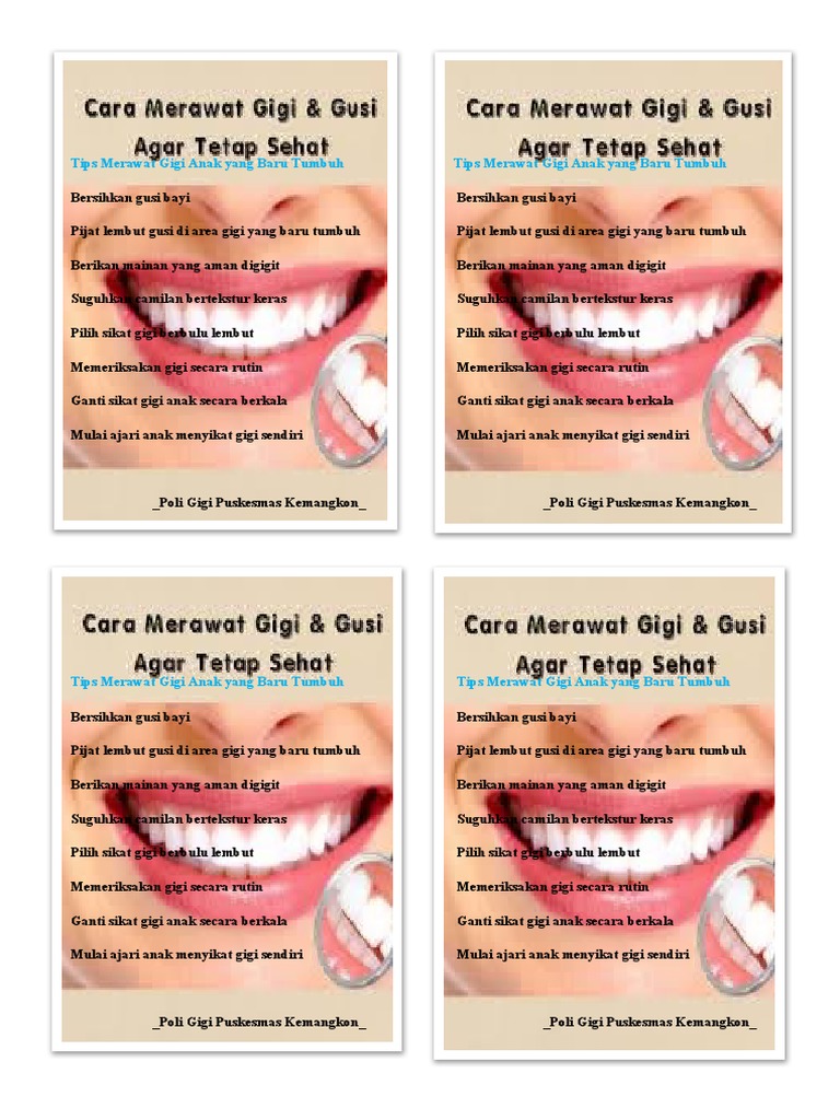 Tips Merawat Gigi Anak Yang Baru Tumbuh Tips Merawat Gigi Anak Yang ...