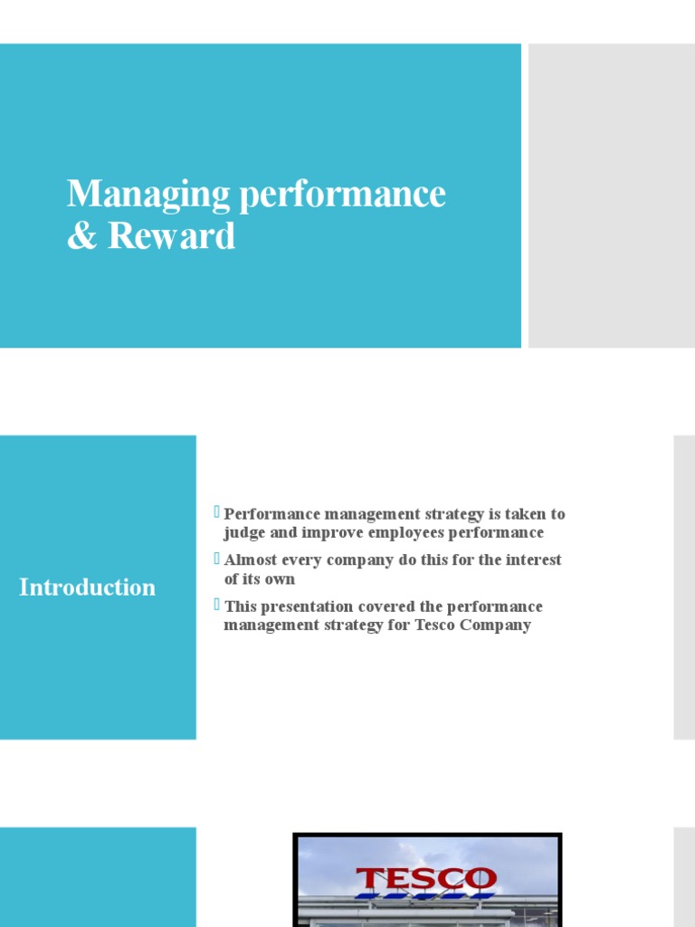 Managing Performance and Reward (HURM09002 - 01) | PDF | Performance ...