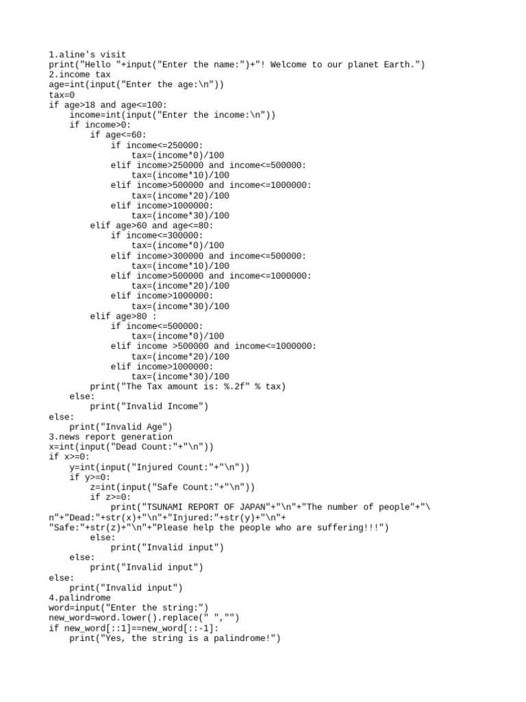 Python Handson | Download Free PDF | Software Development | Computer Science