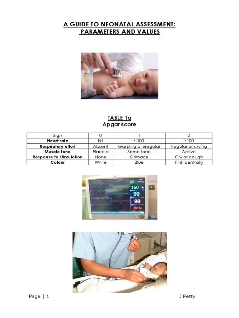 Preterm Neonate VS Assessment | PDF | Medical Specialties | White Blood ...