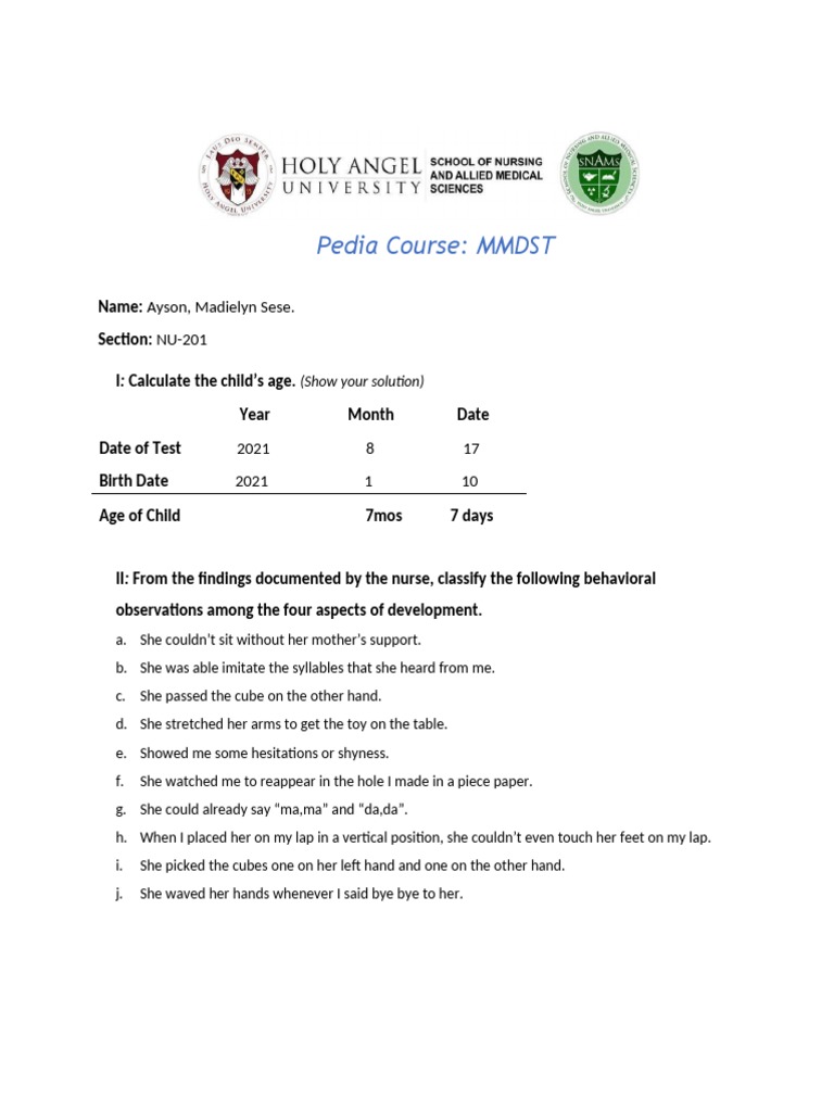 MMDST Template-1 | PDF | Psychological Concepts | Psychology