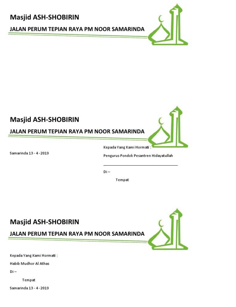 Undangan Isra Miraj 1443 H | PDF