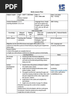 Competency Based Lesson Plan - A Letter To God | PDF | Teachers | Lesson Plan