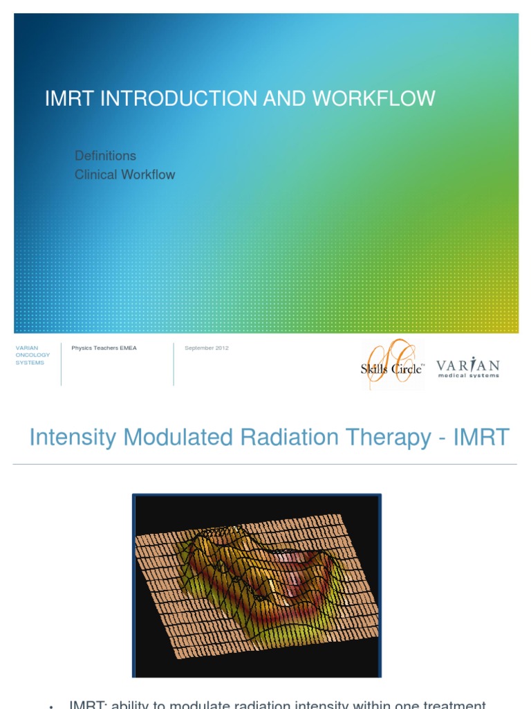Imrt Introduction and Workflow | Download Free PDF | Radiation Therapy ...