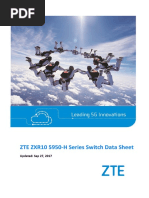 Alteon D Line 5820 5424 Tech Spec | PDF | Central Processing Unit ...