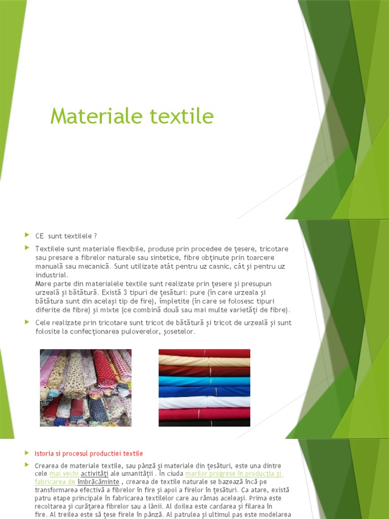 Materiale Textile | PDF