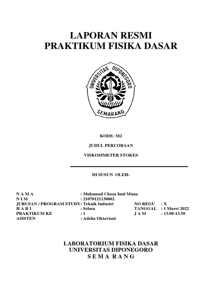 Muhamad Choza Inul Muna - 21070121130062 - X | PDF | Metode & Bahan Ajar