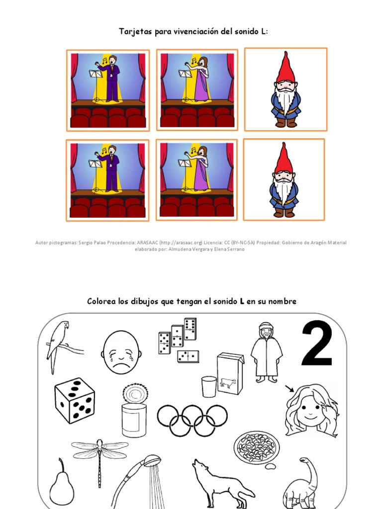 Fonema L Material Complementario | PDF