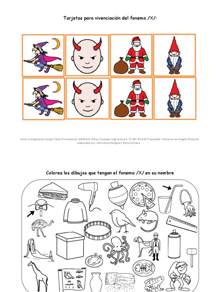 Fonema G-J Material Complementario | PDF