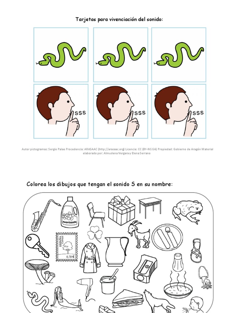 Fonema S Material Complementario | PDF