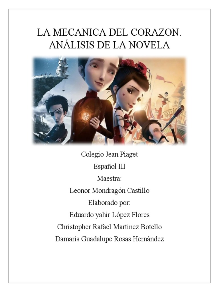 Analisis de La Novela | PDF | Novelas
