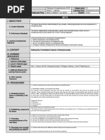 DLL Entrep Week 1 | PDF | Entrepreneurship | Curriculum