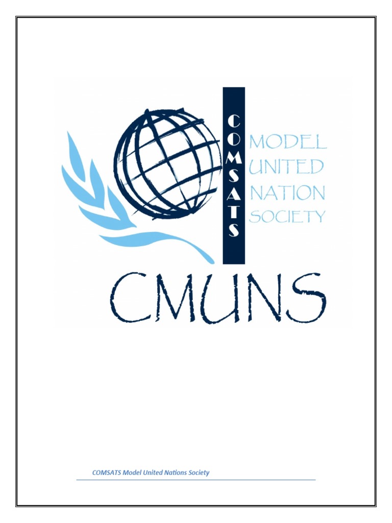 COMSATS Model United Nations Overview | PDF | United Nations ...