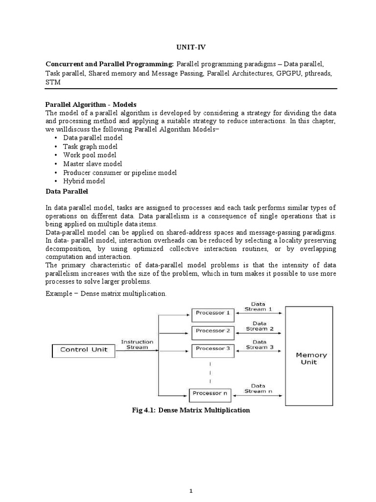 CPP Unit-4 | PDF | Message Passing Interface | Central Processing Unit CPP Unit-4 | PDF | Message Passing Interface | Central Processing Unit