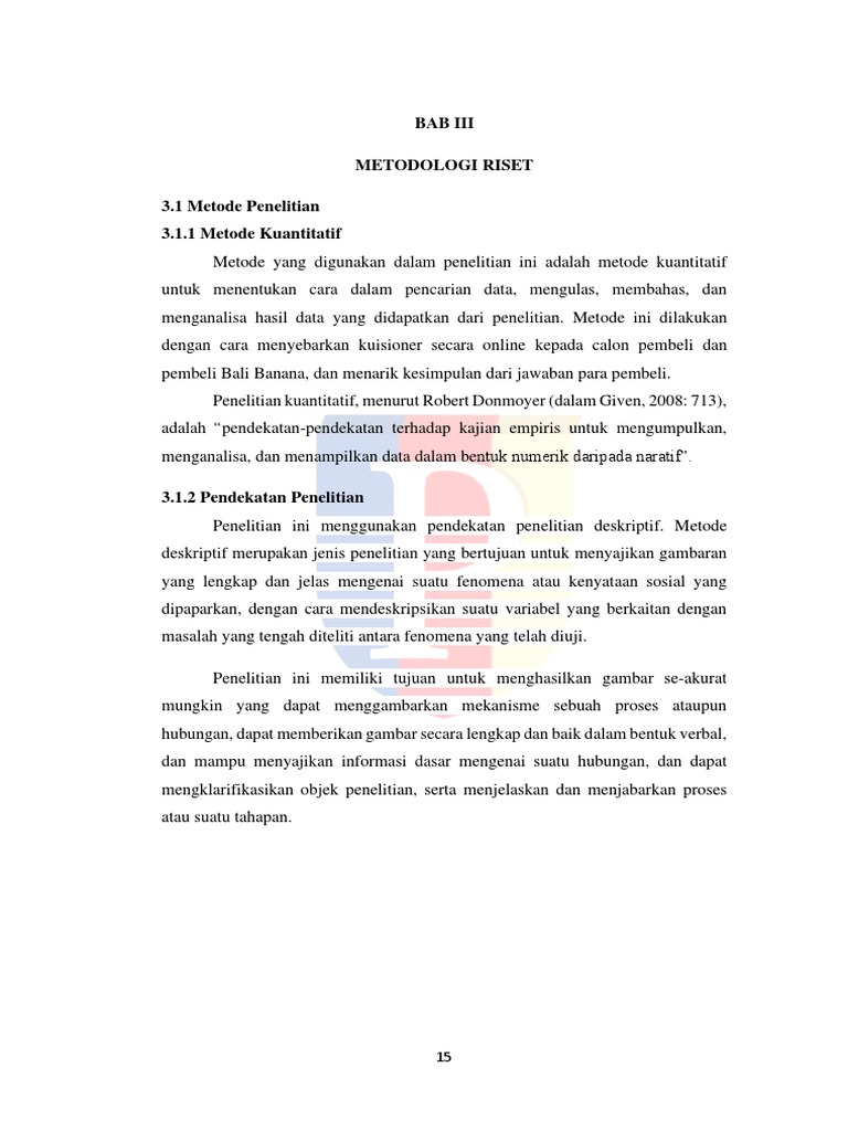 21 Metodologi Riset | PDF