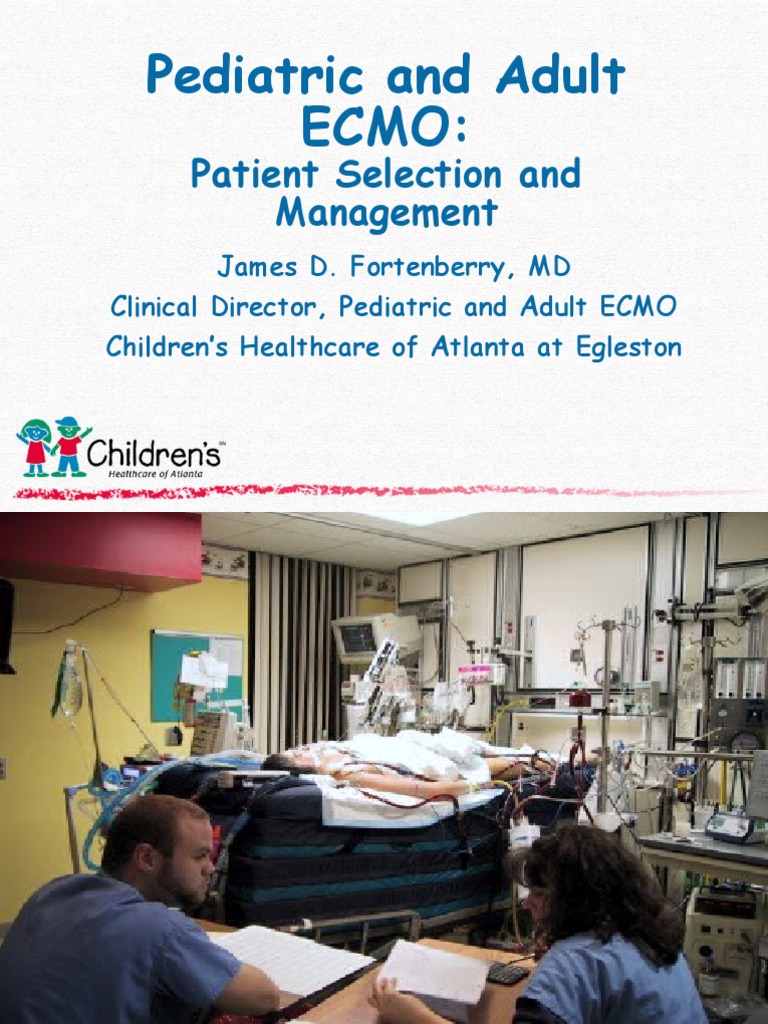 Pediatric and Adult ECMO: An Overview of Patient Selection and ...