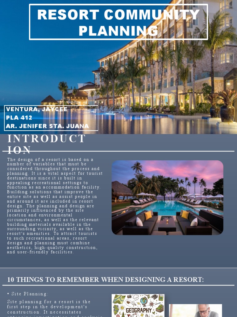 Resort Community Planning | PDF