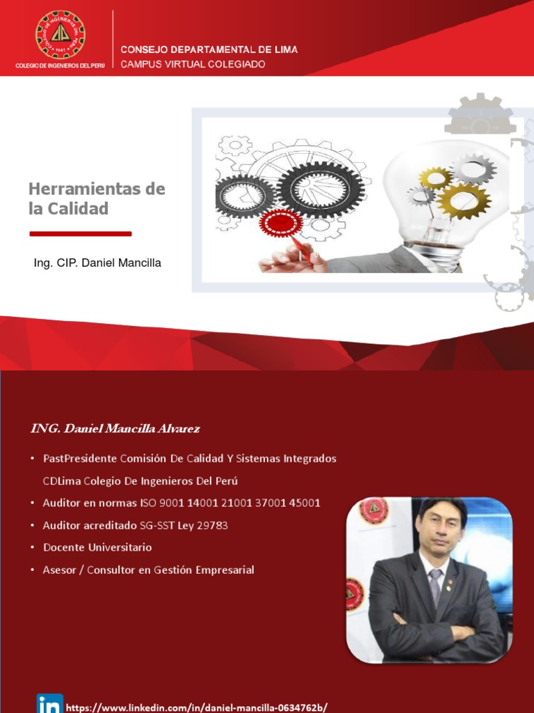 Exposicion Daniel Mancilla | PDF | Calidad (comercial) | Procesos de ...