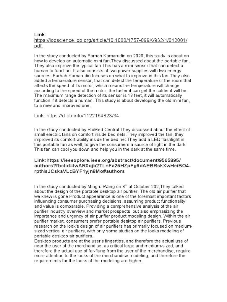 Example of RRL | PDF | Battery Charger | Rechargeable Battery