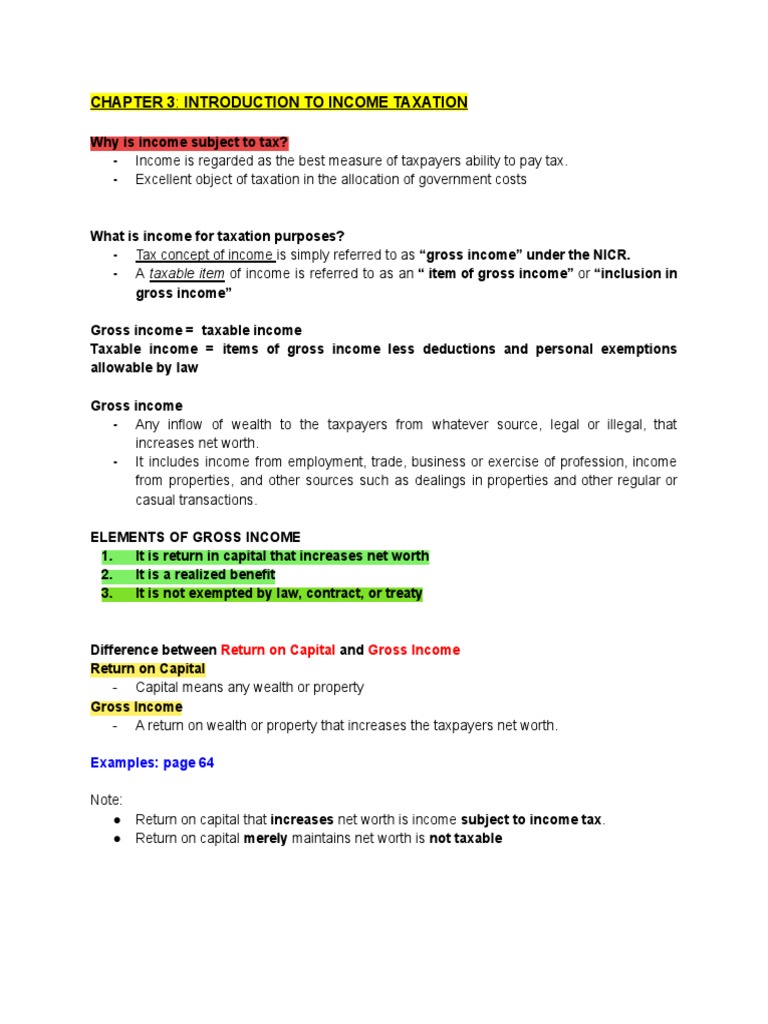 Income Tax Basics for Beginners | PDF | Gross Income | Trust Law