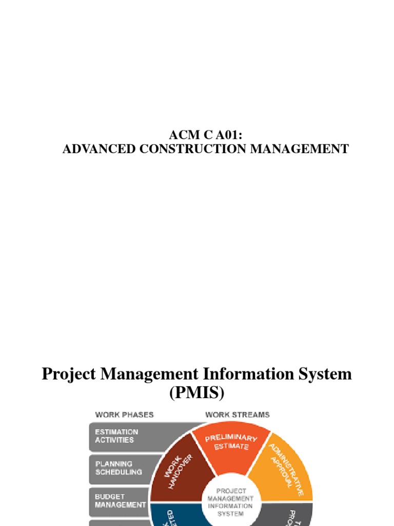 Acm Pmis | PDF | Project Management | World Wide Web