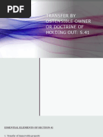 (PDF) Property (Paras Summarized) | PDF | Plantation | Indemnity