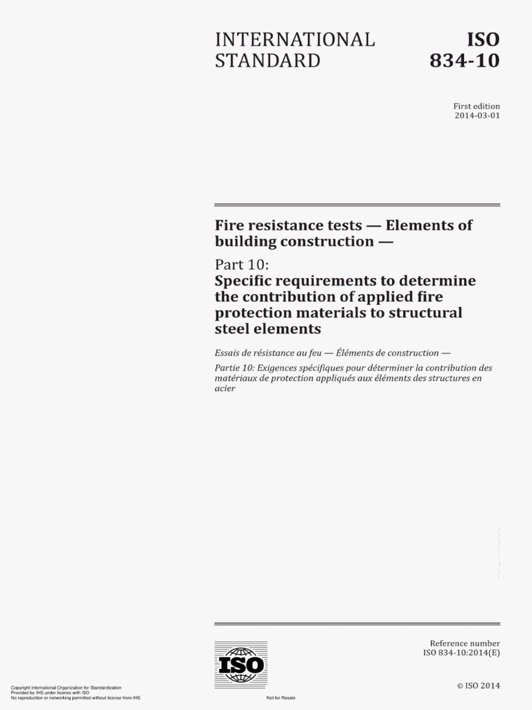 Iso 834-10-2014 | PDF