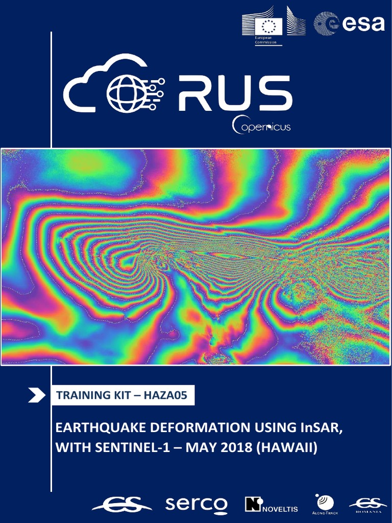 Earthquake Deformation Using Insar With Sentinel-1 | PDF | Icon (Computing) | Computer File