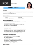 Solicited Application Letter, Resume | PDF | Accounting | Business