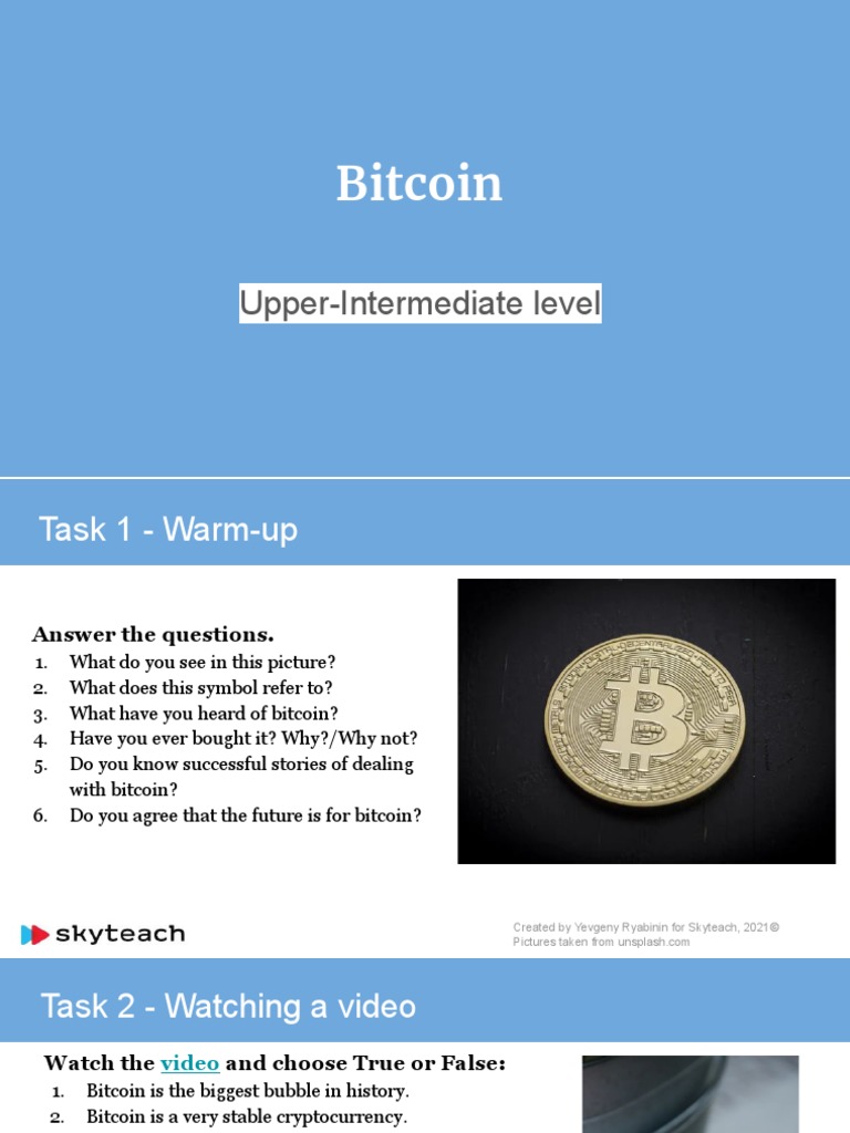 Bitcoin (Worksheet) | PDF | Cryptocurrency | Bitcoin