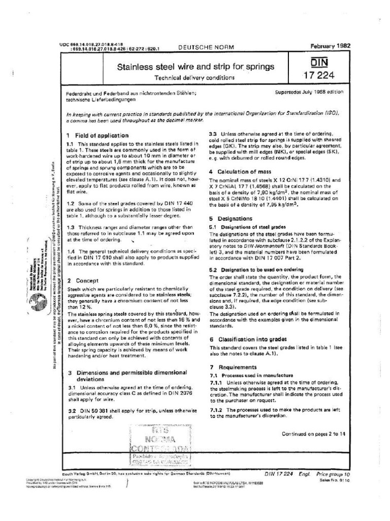 Din 17224 | PDF